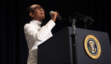 Quintavious Johnson Sings Lords Prayer Editorial Stock Photo - Stock ...