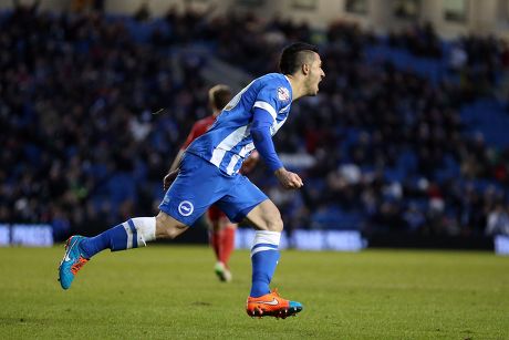 Beram Kayal Scores Brighton On His Editorial Stock Photo - Stock Image ...