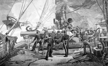 American Civil Warsinking Css Alabama 1864 Editorial Stock Photo ...