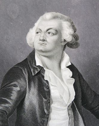 Georges Jacques Danton 17591794 French Revolutionary Editorial Stock ...