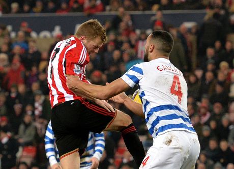 Leroy Fer Qpr Challenges Connor Wickham Editorial Stock Photo - Stock ...