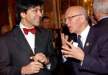 BELGIAN CELEBRITIES AT A RECEPTION AT THE ROYAL PALACE OF BRUSSELS ...
