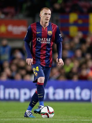 Jeremy Mathieu Fc Barcelona Editorial Stock Photo - Stock Image ...
