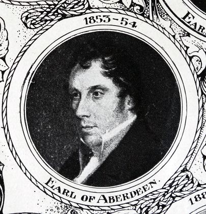 George Hamiltongordon 4th Earl Aberdeen Prime Editorial Stock Photo ...