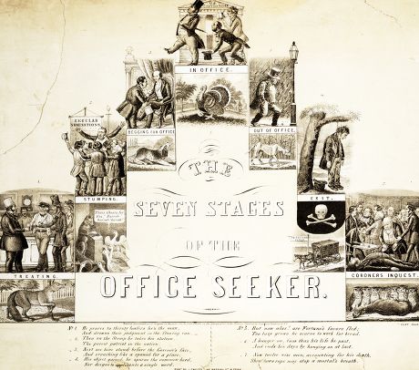 Seven Stages Office Seeker Satire On Editorial Stock Photo - Stock ...