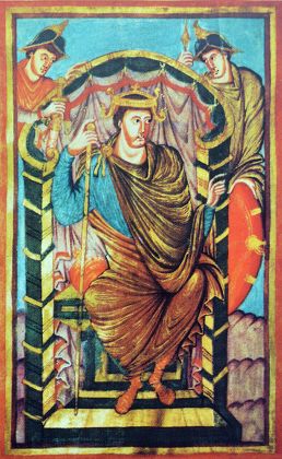 Emperor Lothair Gospels Lothair School Tours Editorial Stock Photo ...