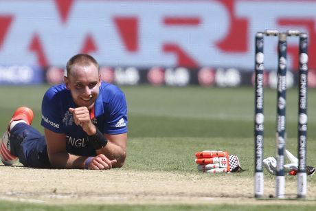 Stuart Broad Laughs He Lays On Editorial Stock Photo - Stock Image ...