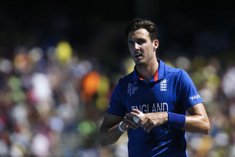 Steven Finn During 2015 Icc Cricket Editorial Stock Photo - Stock Image ...