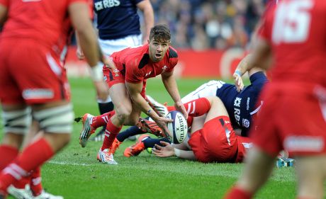 Rhys Webb Wales Scrum Half Editorial Stock Photo - Stock Image ...