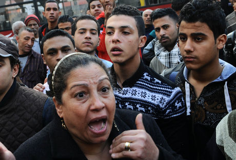 Relative One Egyptian Coptic Men Killed Editorial Stock Photo - Stock ...