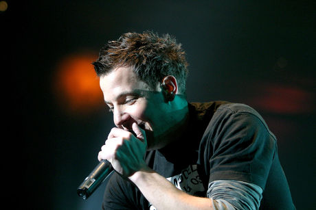 Simple Plan Pierre Bouvier Editorial Stock Photo - Stock Image ...