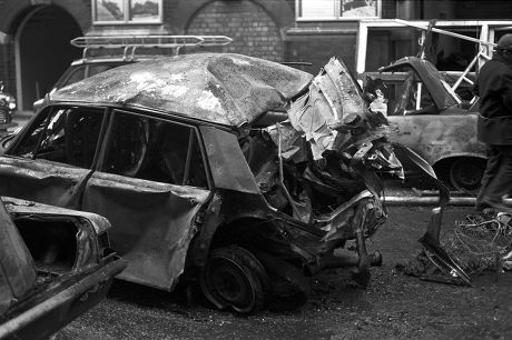 Irish Republican Army Ira Exploded Car Editorial Stock Photo - Stock ...