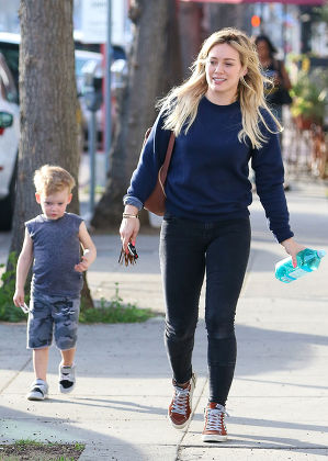 Hilary Duff Luca Cruz Comrie Editorial Stock Photo - Stock Image ...