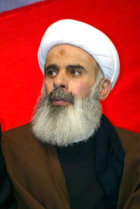 Hezbollahs Senior Leader Sheikh Abdel Karim Editorial Stock Photo ...