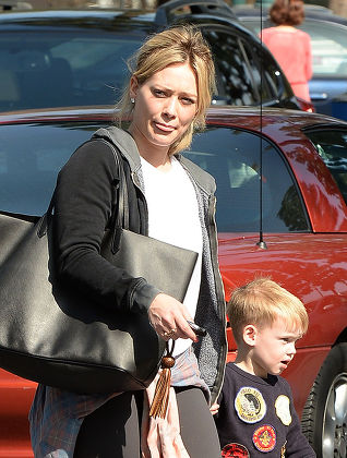 Hilary Duff Luca Cruz Comrie Editorial Stock Photo - Stock Image ...