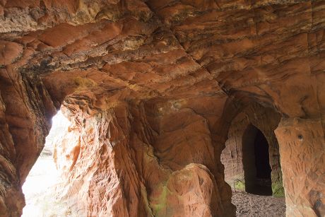 Lacys Caves On Banks River Eden Editorial Stock Photo - Stock Image ...