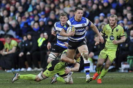Sam Burgess Bath Rugby Takes On Editorial Stock Photo - Stock Image ...