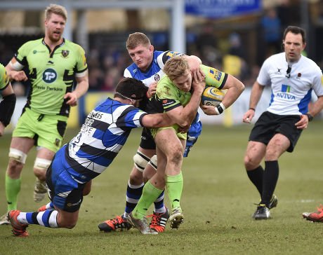 Micky Young Gets Ball Back Bath Editorial Stock Photo - Stock Image ...