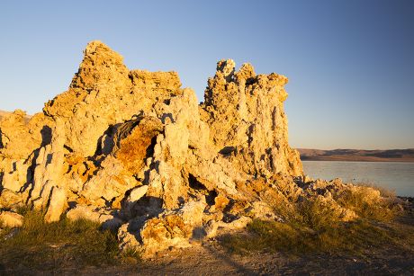 Famous Tufa Formations Mono Lake California Editorial Stock Photo ...