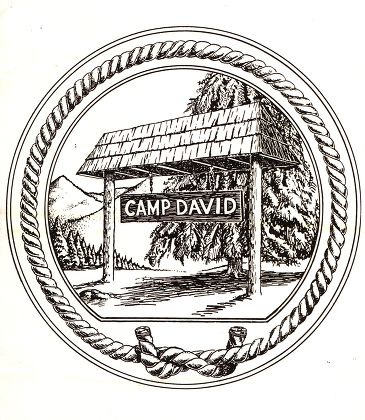 Logo Camp David Maryland Presidential Retreat Editorial Stock Photo ...
