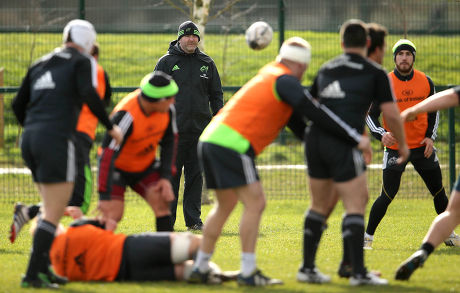 __COUNT__ Munster Rugby Squad Training, CIT, Cork - 24 Feb 2015 Stock ...