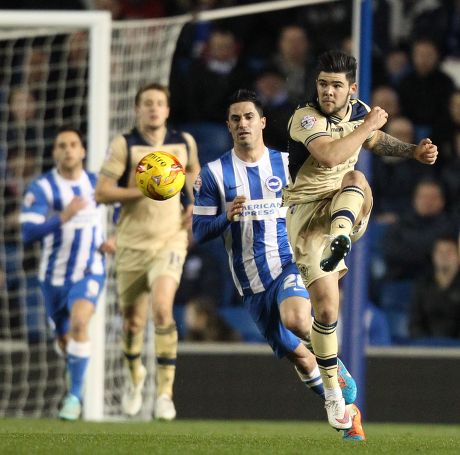 Leeds Uniteds Luke Murphy Passes Editorial Stock Photo - Stock Image ...
