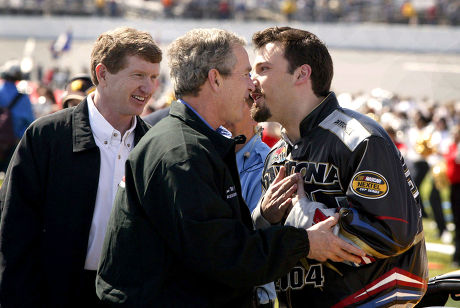 President George W Bush Ben Affleck Editorial Stock Photo - Stock Image ...