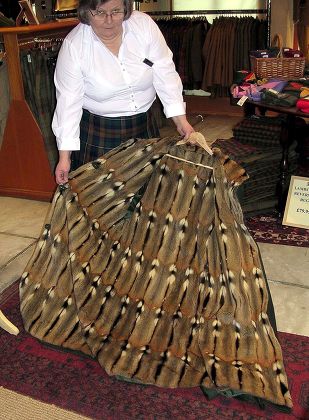 __COUNT__ HAMSTER FUR COAT ON SALE AT THE HOUSE OF BRUAR, SCOTLAND ...