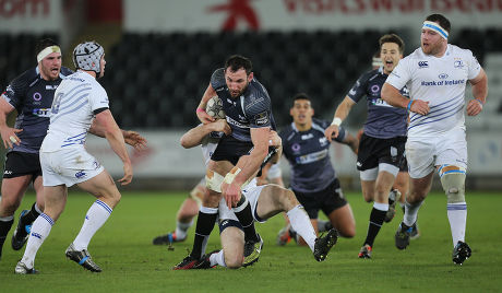 Ospreys Joe Bearman Tackled By Leinster Editorial Stock Photo - Stock ...