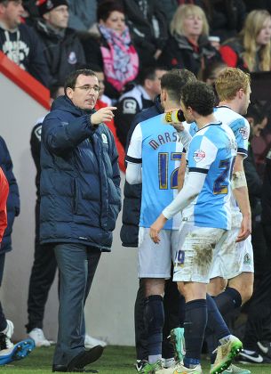Blackburn Manager Gary Bowyer Talks His Editorial Stock Photo - Stock ...