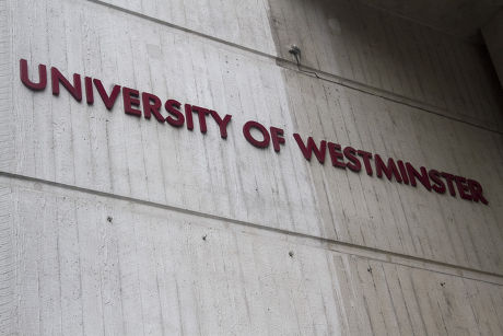 University Westminster Signage Editorial Stock Photo - Stock Image ...