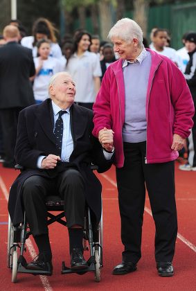Pictured Lr Sir Roger Bannister Diane Editorial Stock Photo - Stock ...