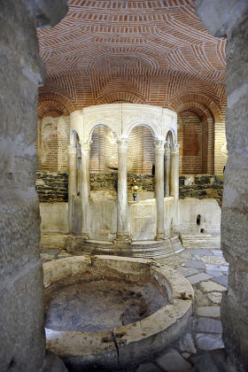 Crypt Remains Roman Baths 4th Century Editorial Stock Photo - Stock ...