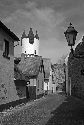 Tower Historic Town Center Steinheim Main Editorial Stock Photo - Stock ...
