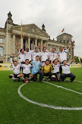 Cheering German Blind Football International Team Editorial Stock Photo ...