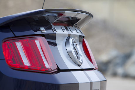Rear Ford Mustang Shelby Gt 500 Editorial Stock Photo - Stock Image ...