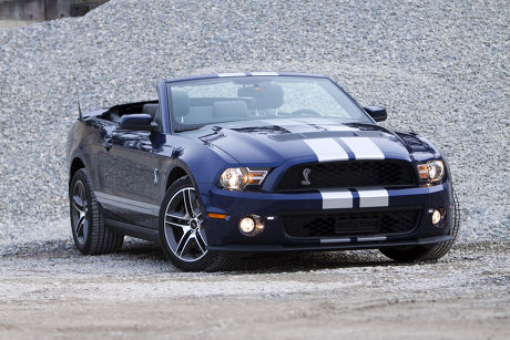 Ford Mustang Shelby Gt 500 Convertible Editorial Stock Photo - Stock ...