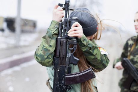 Dasha Takes Off Her Kalashnikov Editorial Stock Photo - Stock Image ...