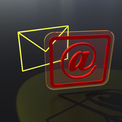 Email Symbols Envelope Atsign Editorial Stock Photo - Stock Image ...