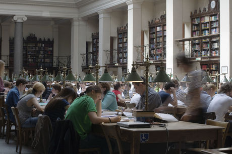 Great Reading Room Library University Vienna Editorial Stock Photo ...
