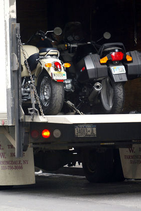 Harrison Ford Loading His Motorcycle Onto Editorial Stock Photo - Stock ...