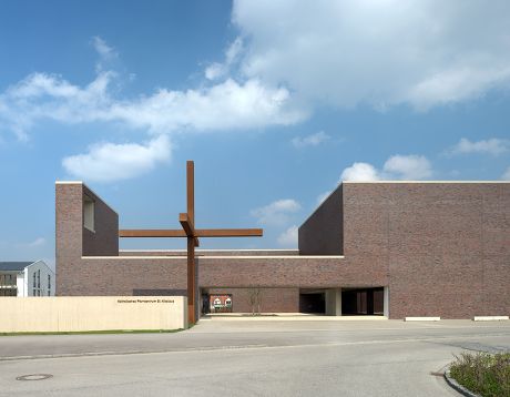 Pfarrzentrum St Nikolaus Parish Center Front Editorial Stock Photo ...