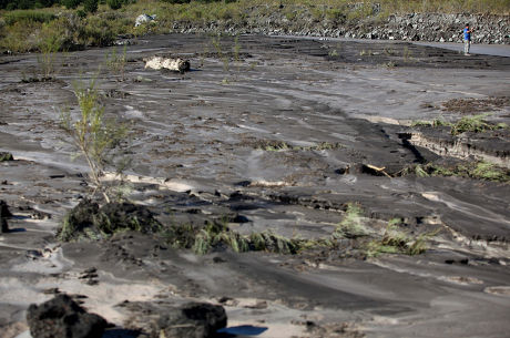 Person Walks Ash River Created By Editorial Stock Photo - Stock Image ...