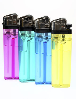 Colourful Disposable Lighters Lpg Filling Editorial Stock Photo - Stock ...
