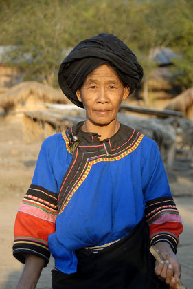 Portrait Woman Lolo Ethnic Group Traditional Editorial Stock Photo ...
