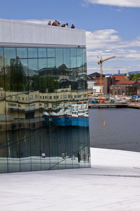 Oslo Opera House Operahuset Striking White Editorial Stock Photo ...