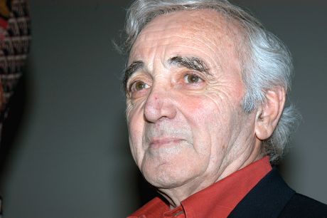 Charles Aznavour His Daughter Katia Editorial Stock Photo - Stock Image ...