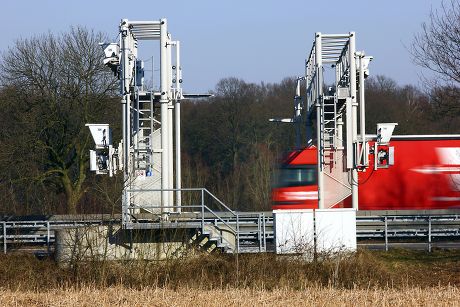 Tollgate Autobahn Toll Collection German Highway Editorial Stock Photo ...