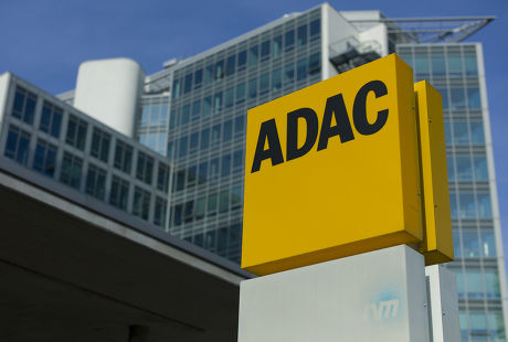 Headquarters Adac Hessethuringia Frankfurt Business District Editorial ...