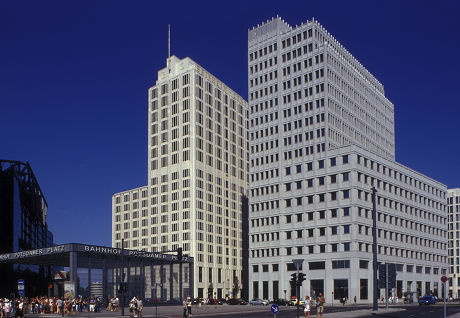Beisheim Center Ritz Carlton Subway Entrance Editorial Stock Photo ...